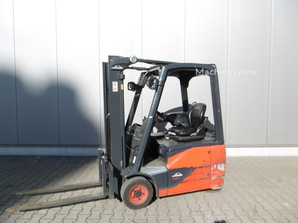 Linde E 16C - 02 električni viljuškar