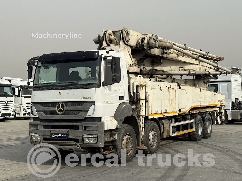 Betonstar 2012 MERCEDES 4140-EURO5-8X4/CONCRETE PUMP pumpa za beton