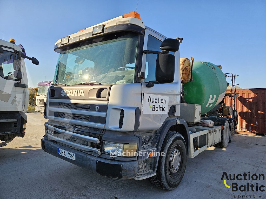 Prodaje se Scania P 94 GB kamion s mešalicom za beton na aukciji
