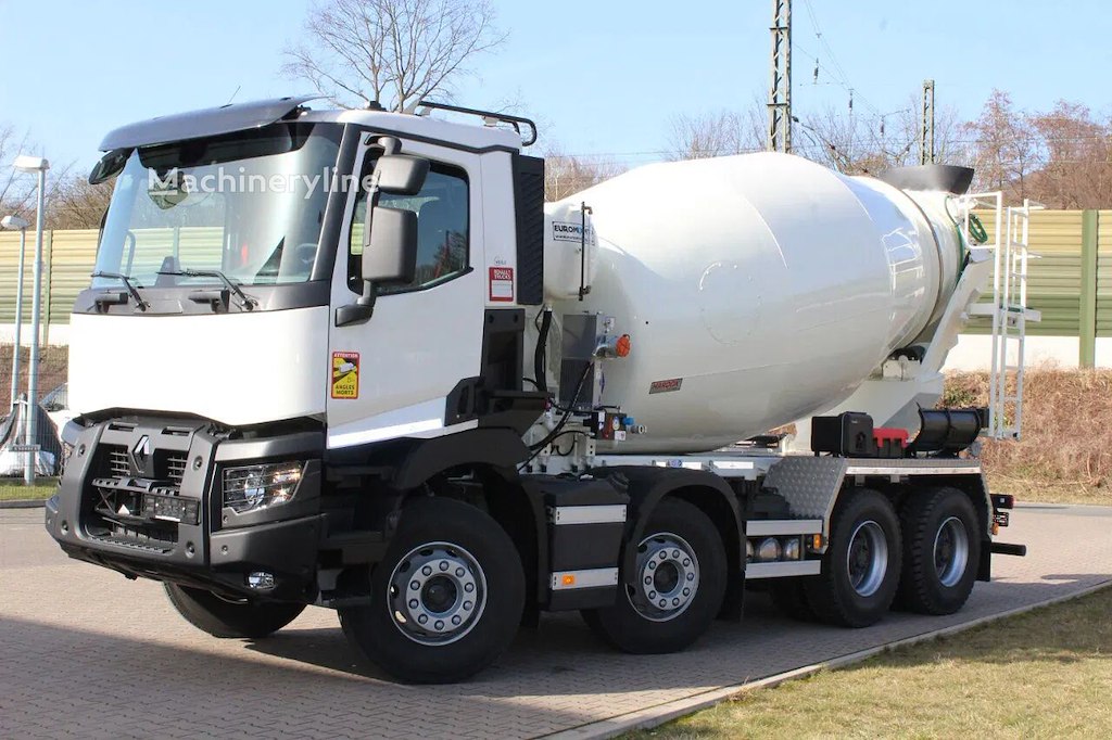 Novi Renault K480 Renault K480 8X4 EuromixMTP EM 9 L kamion s mešalicom za beton