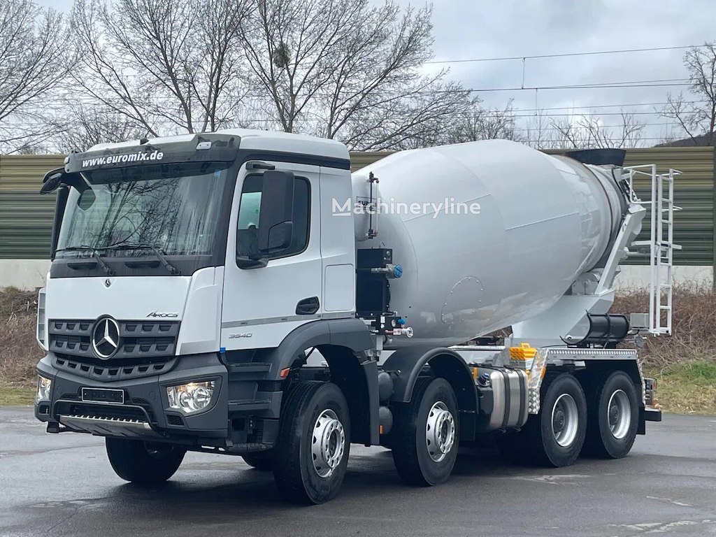 Novi Mercedes-Benz Arocs 3540 Mercedes-Benz Arocs 5 3540 8x4 EURO 6e EuromixMTP EM kamion s mešalicom za beton
