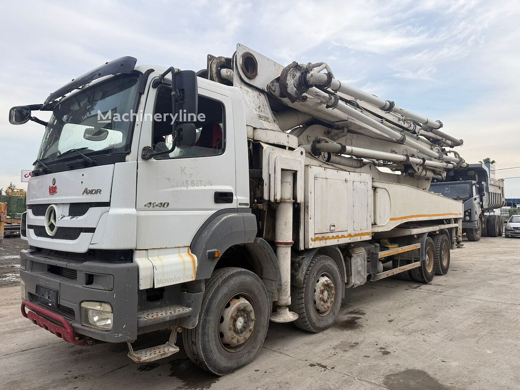 Betonstar 2013 na šasiji Mercedes-Benz Axor 4140 pumpa za beton