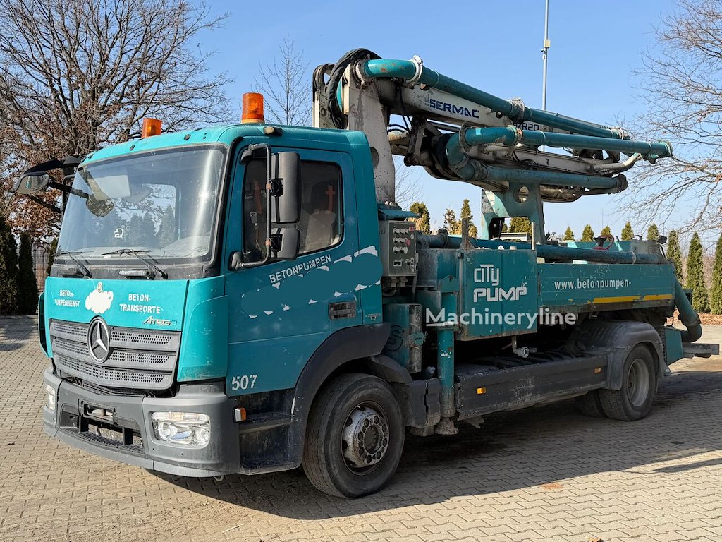 Sermac 4ZR20 na šasiji Mercedes-Benz ATEGO 1527 4x2 POMPA DO BETONU SERMAC CITYPUMP 4ZR20 pumpa za beton