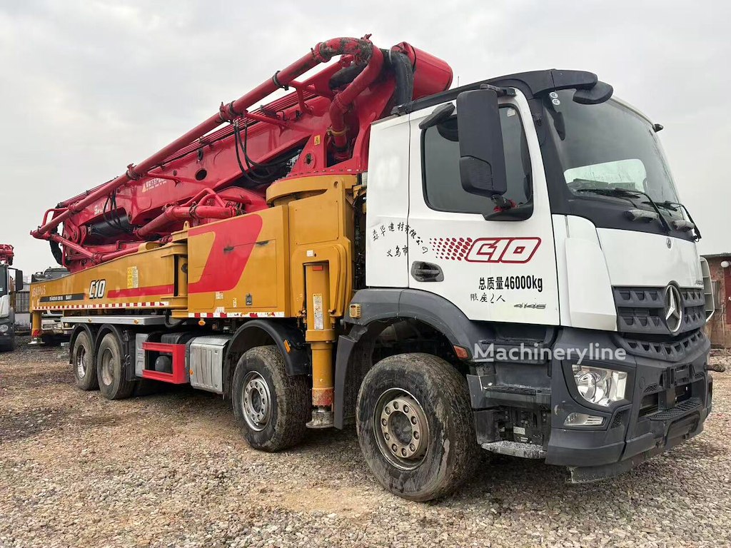 Sany na šasiji Mercedes-Benz Arocs 4146 pumpa za beton