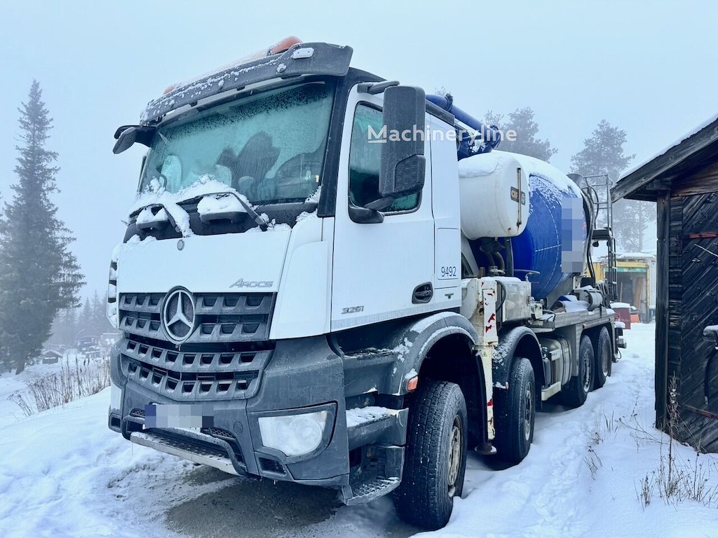 Mercedes-Benz Arocs 3251 Pumpebil – CIFA Magnum MK 28.4 Pumpe SE VIDEO pumpa za beton