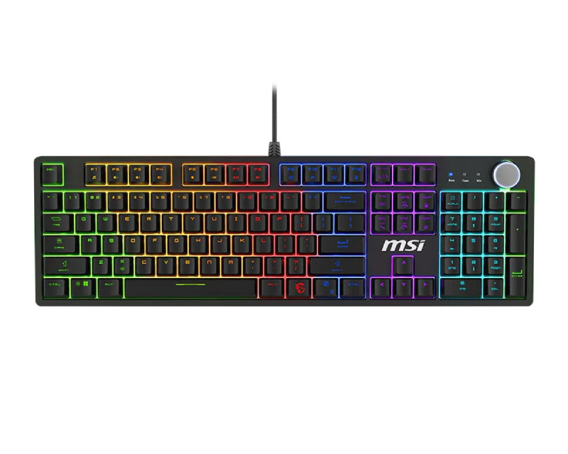 MSI - FORGE GK320 (red switch) US crna tastatura