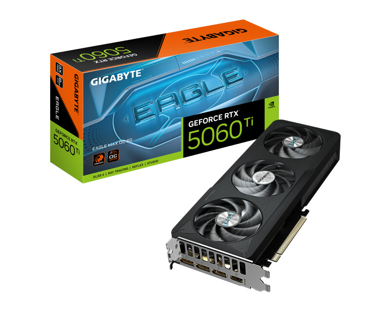 GIGABYTE - nVidia GeForce RTX 5060 Ti EAGLE MAX 8GB 128bit GV-N506TEAGLEMAXOC-8GD rev. 1.0 grafička karta