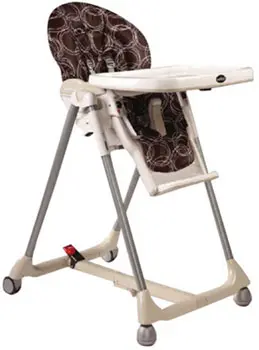 Peg Perego stolica za hranjenje Prima Pappa original Circles Cacao P3510031264