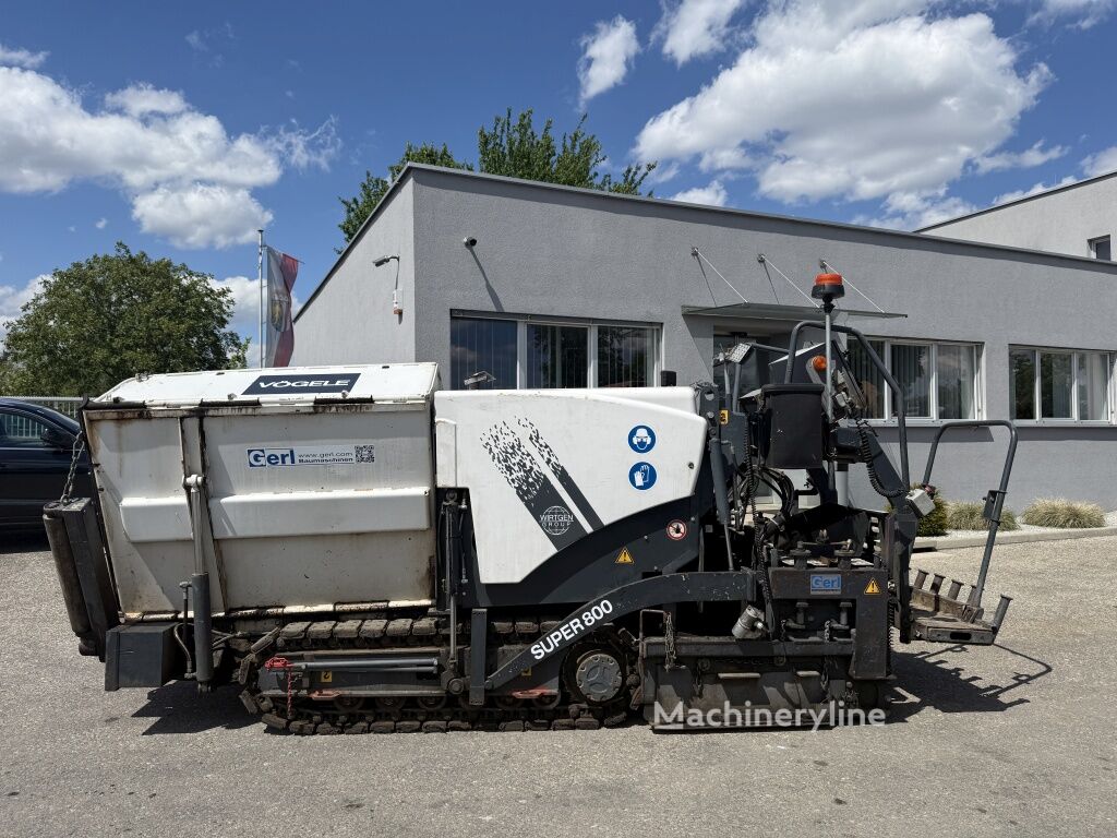 Vögele Super 800 asfaltni finišer guseničar
