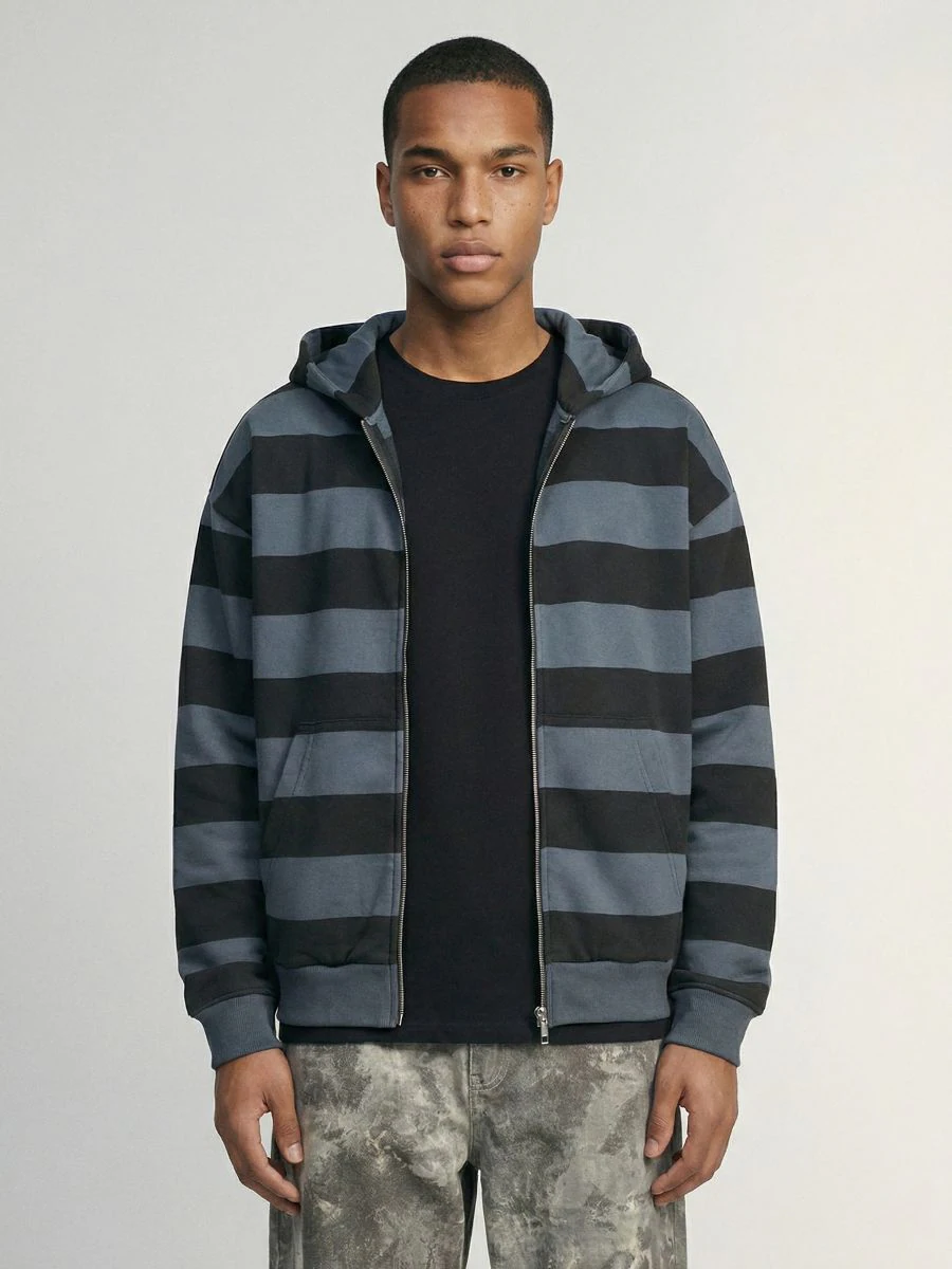 Dukserica na otkopčavanje sa kapuljačom