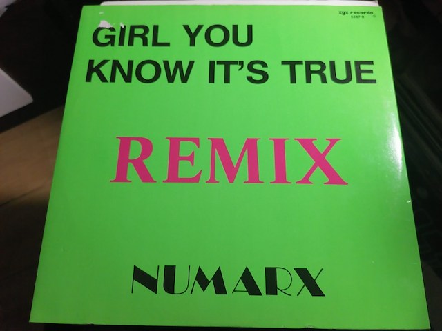 Numarx - Girl You Know It`s True (Euro House,HipHop)