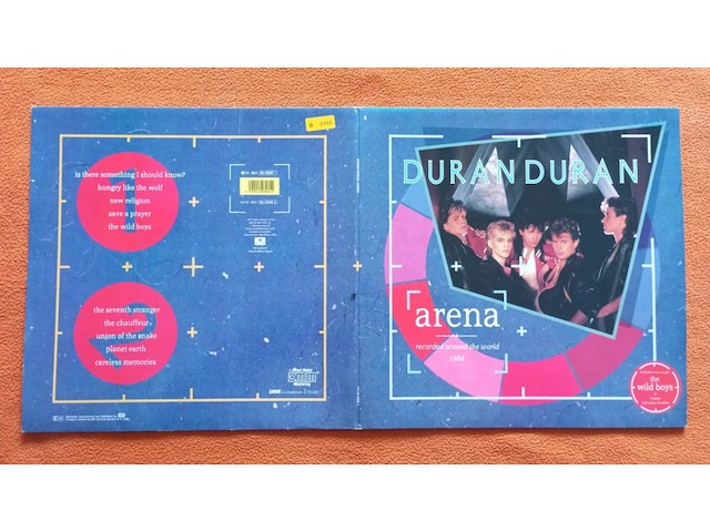 DURAN DURAN - Arena (Live 1984)(LP+book) Made in German