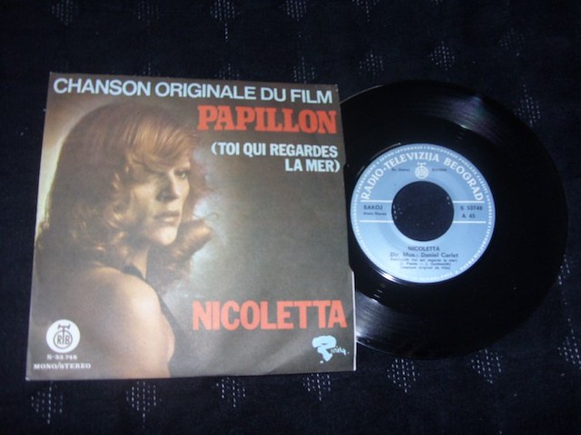 Nicoletta – Papillon (Toi Qui Regardes La Mer) 7` singl