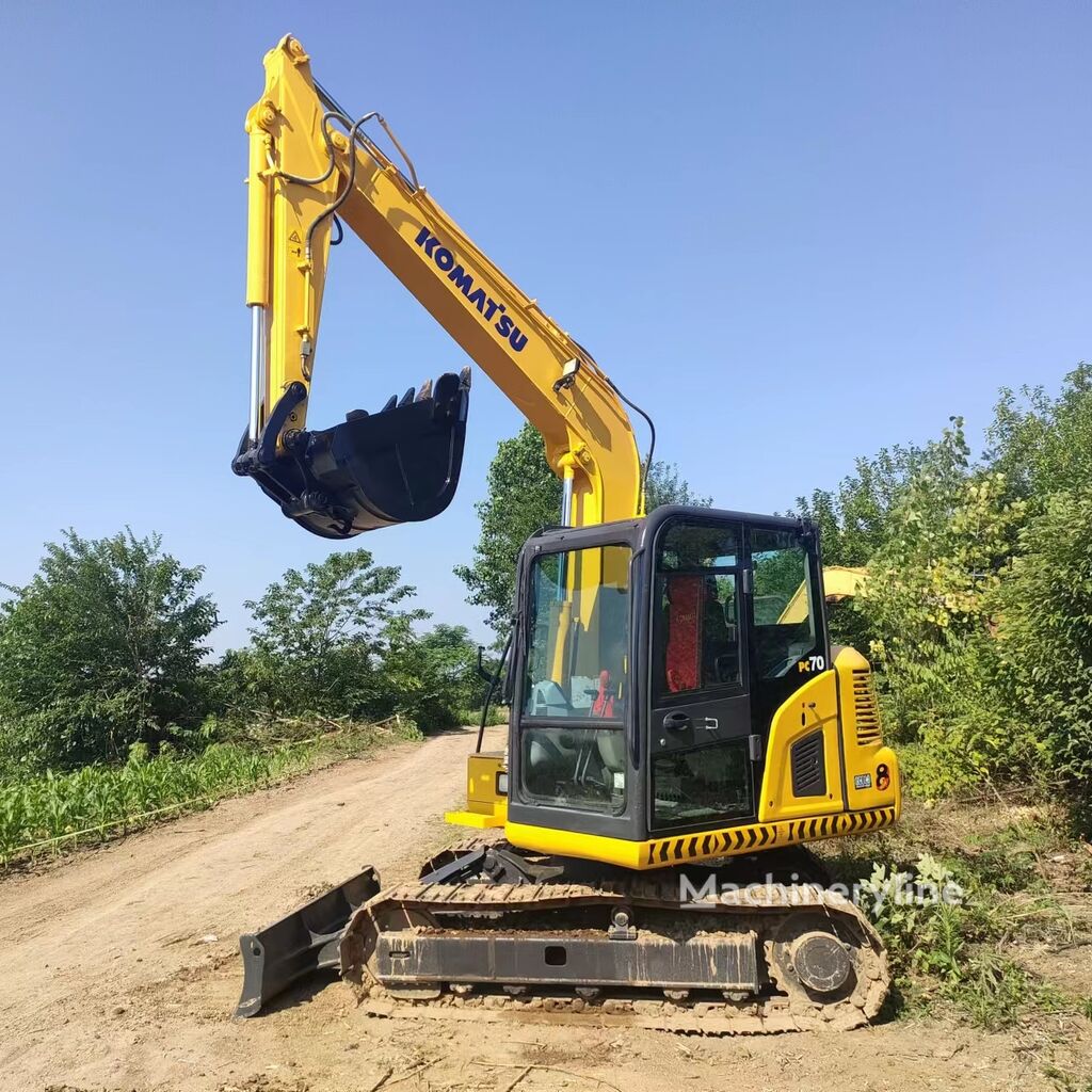 Komatsu PC70 bager guseničar