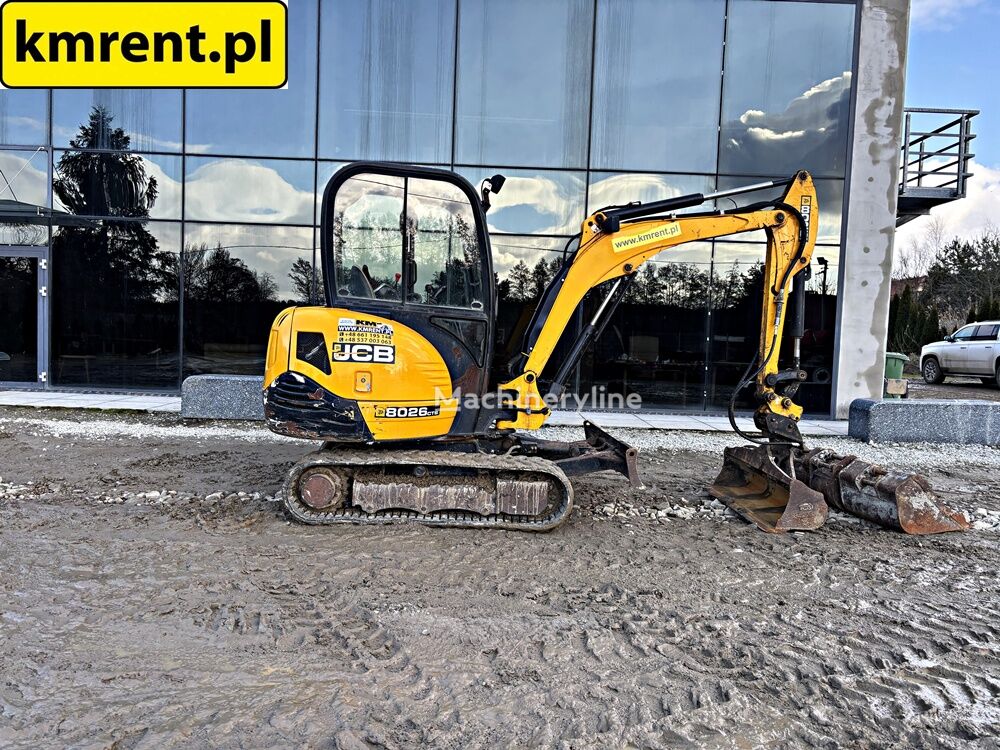 JCB 8026 mini bager