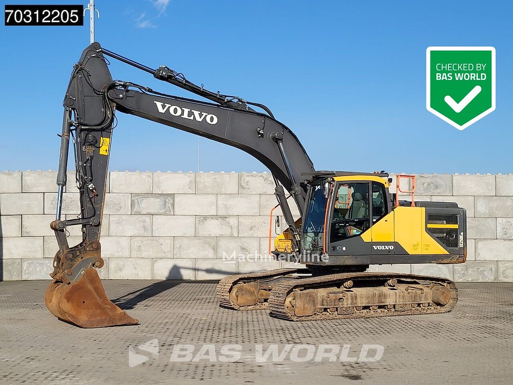 Volvo EC250 E NL 3M WIDE bager guseničar