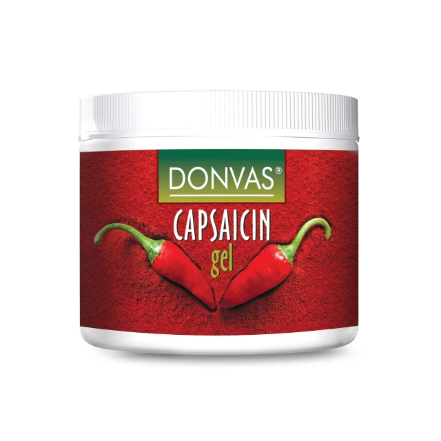 CAPSAICIN gel DONVAS® – Gel sa efektom zagrevanja (250 ml)