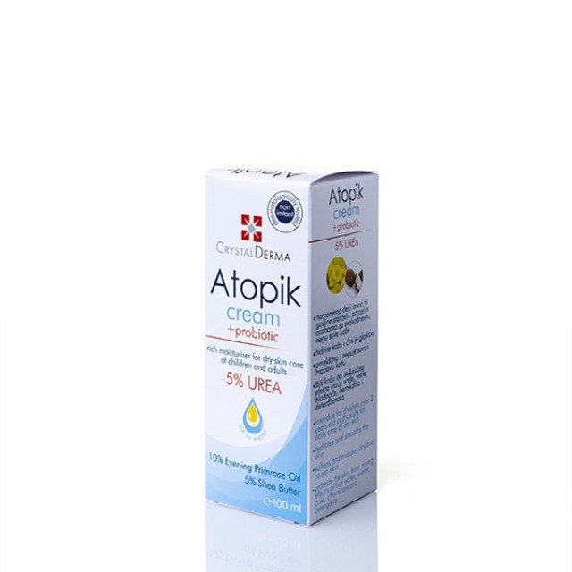 CRYSTAL DERMA ATOPIK KREMA 5% UREE 100ML