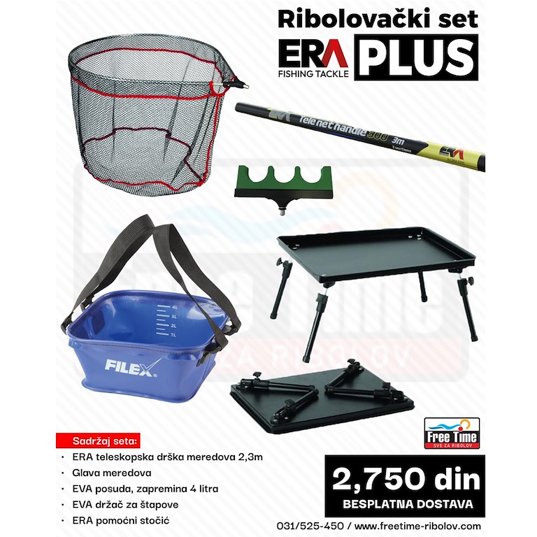 ERA FISHING RIBOLOVAČKI SET “PLUS”