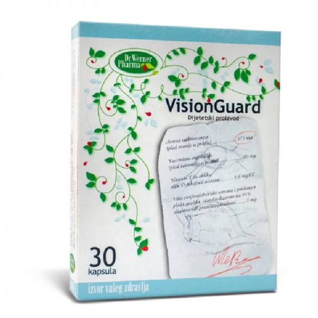 Visionguard kapsule – Prirodna podrška za oštrinu vida i zdravlje očiju