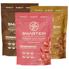 SMARTEIN® – VEGANSKI PROTEIN SA 80% PROTEINA I PDCAAS 1 | BEZ GLUTENA, LAKTOZE I ŠEĆERA
SMARTEIN PROTEIN 500G