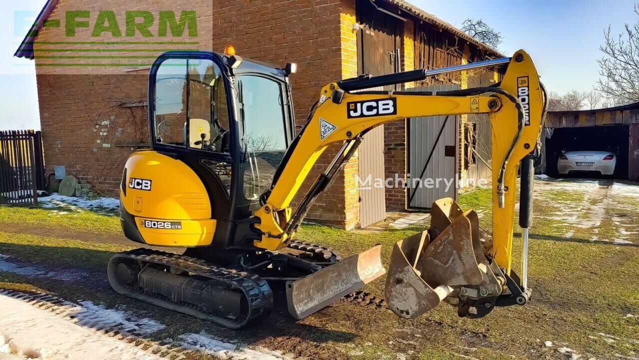JCB 8060 mini bager