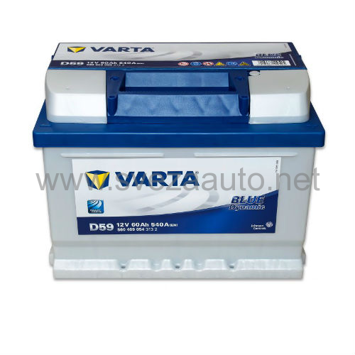 Varta 12V 60Ah D+ Akumulator D59 Blue Dynamic