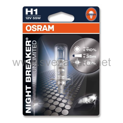 Sijalica H1 12V 55W Night Breaker 64150NBU-01B Osram