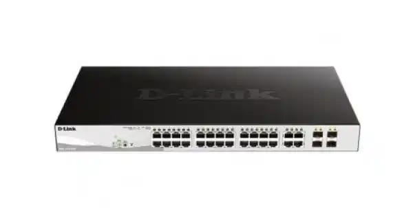 D-Link 28 Gbps Smart Managed PoE Switch 4xSFP DGS-1210-28P