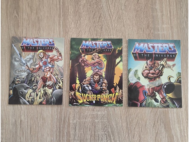 Masters of the Universe lot 3 mini comics
