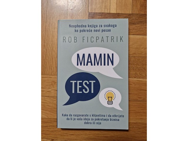 Mamin test - Rob Ficpatrik