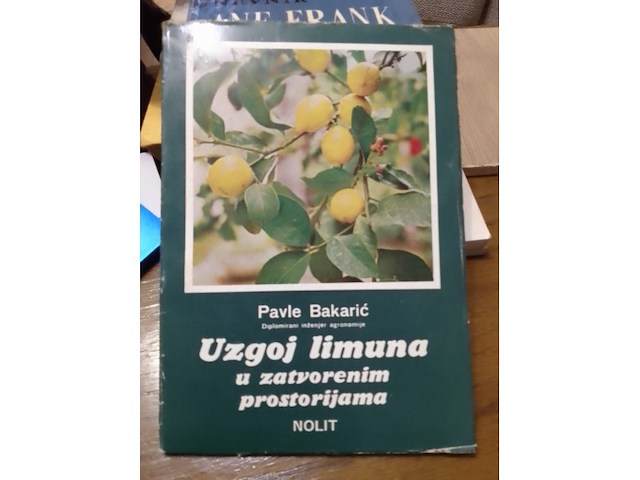 UZGOJ LIMUNA u zatvorenim prostorijama- Pavle Bakarić