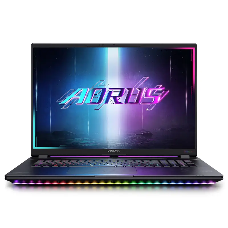 Gigabyte Gaming Laptop AORUS MASTER 18 BZH 18 inch QHD+ 240Hz 1200nits Core Ultra 9 275HX 64GB 2TB SSD GeForce RTX 5090 24GB RGB Backlit Win11Pro