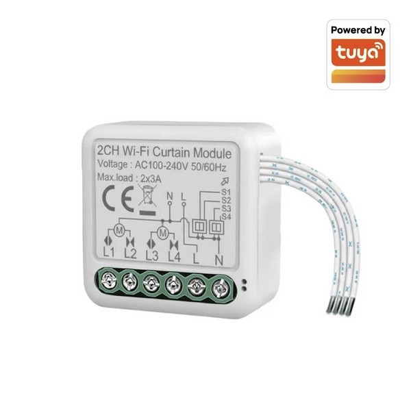 WIFI SMART WFM-RL02 2x3A MODUL ZA ROLETNE TUYA