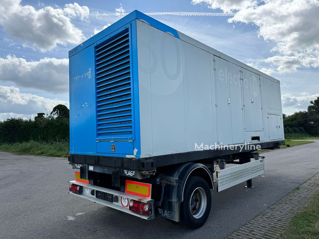 Olympian GEP165 150kVA Generator set on trailer diesel generator