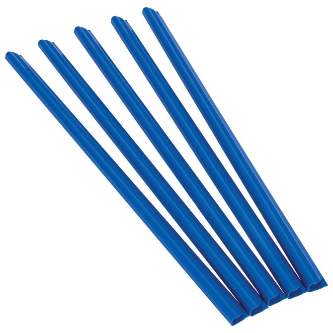 Lajsna klizna 11mm/297mm pvc (75 listova) pk30 Fellowes D111BL plava