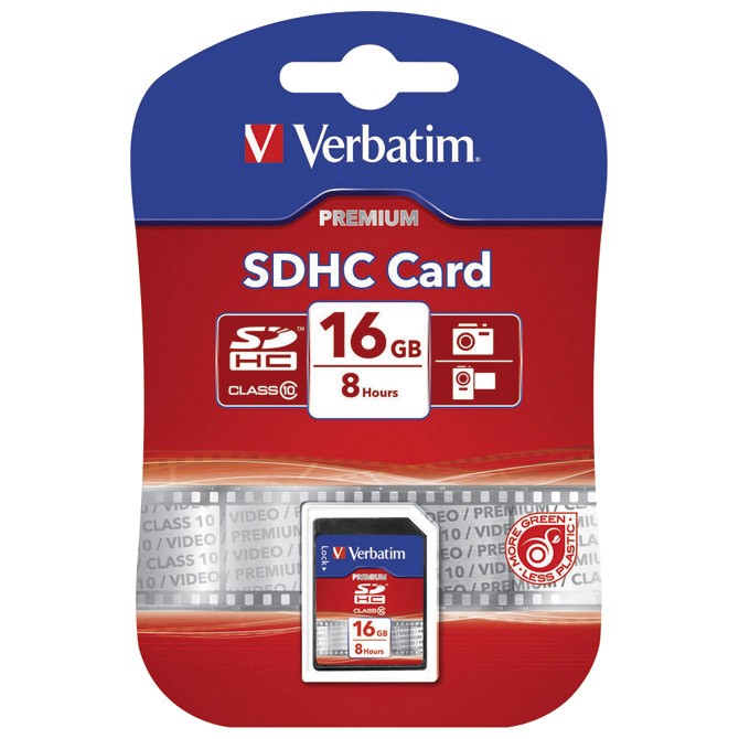 Kartica memorijska SDHC 16GB (class 10) Verbatim 43962 blister!!