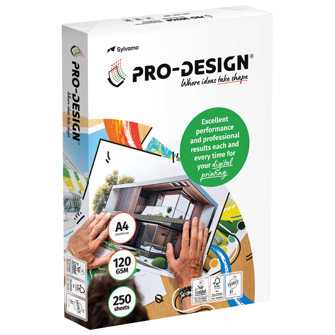 Papir ProDesign A4 120g pk250 Sylvamo