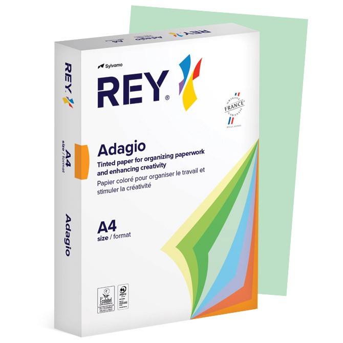Papir Copy Rey Adagio A4 80g pk500 Sylvamo 09 zeleni (green)