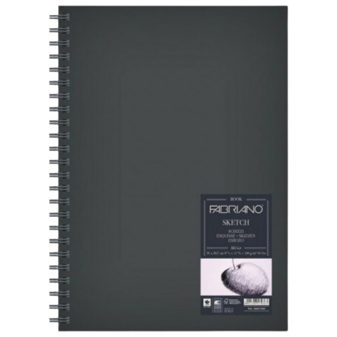 Blok sketch book spirala A4 80L 110g Fabriano 28021550