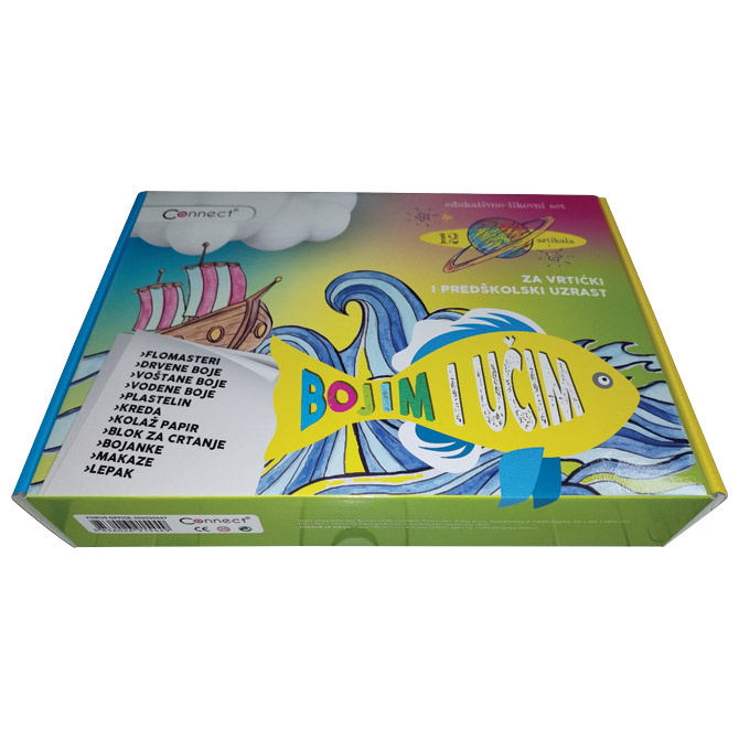 Set edukativno-likovni Bojim i učim Connect 57998