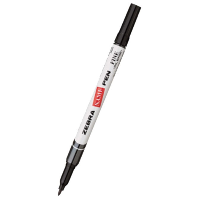 Marker uljani 1,2-1,5mm okrugli vrh Name Pen Zebra 33106 crni