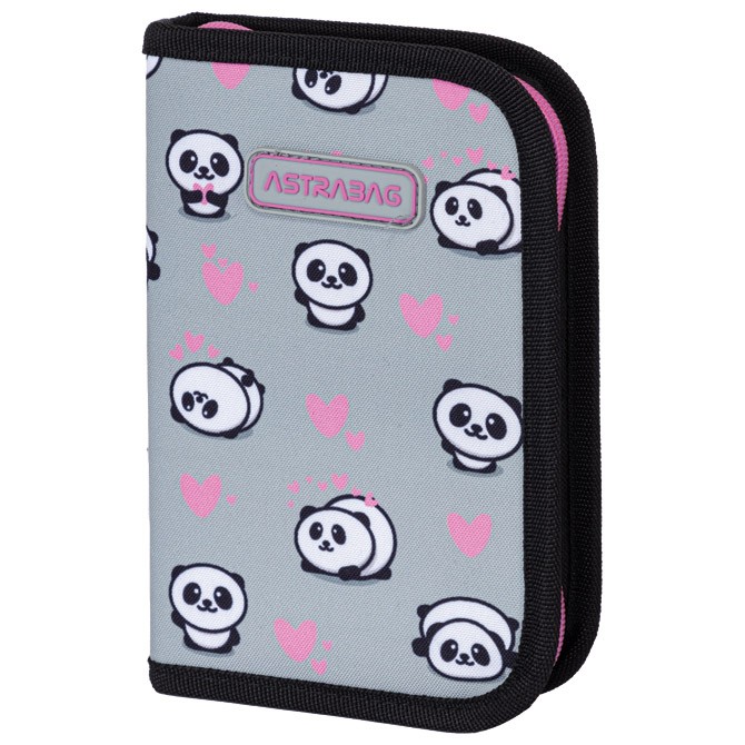 Pernica puna 1zip 1preklop AC11 Panda 24.Astrabag 503024008 siva