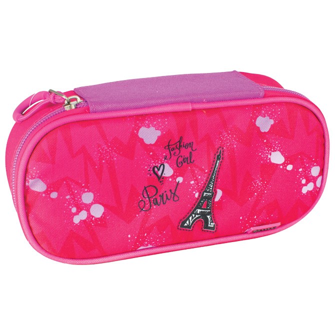 Pernica ovalna 1zip 1preklop Paris fashion Girl 25.Connect 57410