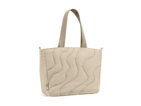 TOMTOC Terra T38 Puffy Laptop Tote Bag Natural Sand T38M1K2