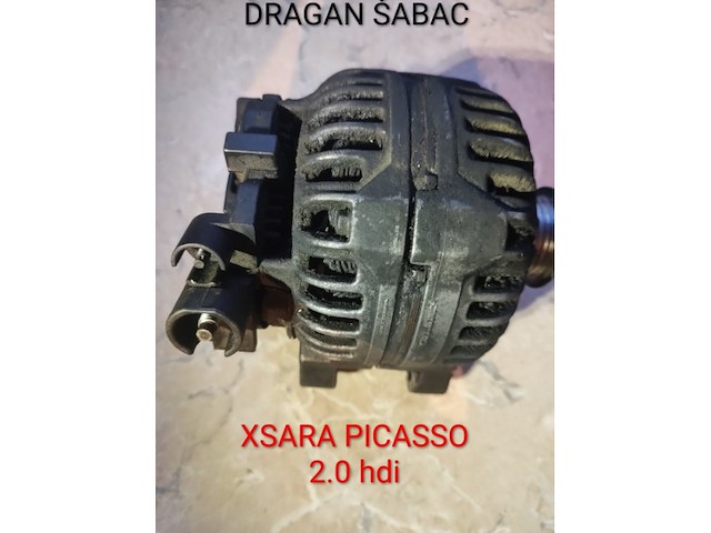 CITROEN XSARA PICASSO alternator 2.0 hdi