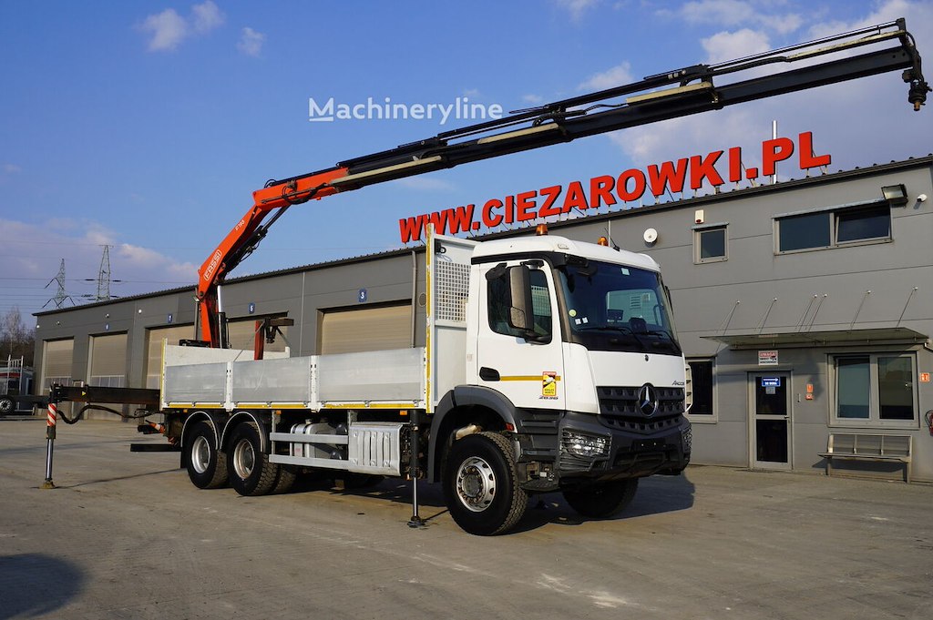 Mercedes-Benz Arocs 2636 6x4 / Fassi F195A.0.24 / 660 MTH / remote control / r autodizalica
