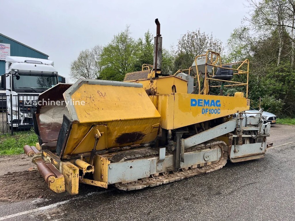 Demag DF 100 C Only 4808 Hours !!! asfaltni finišer guseničar