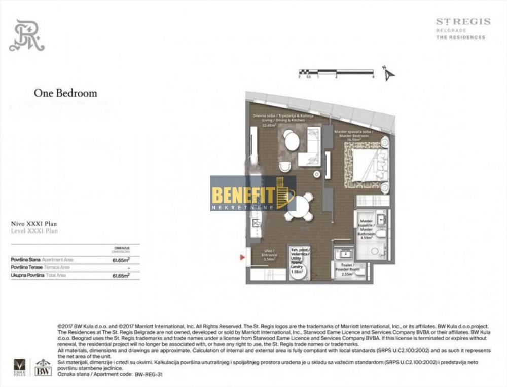 Dvosoban stan na prodaju, 60m2, 585.000€