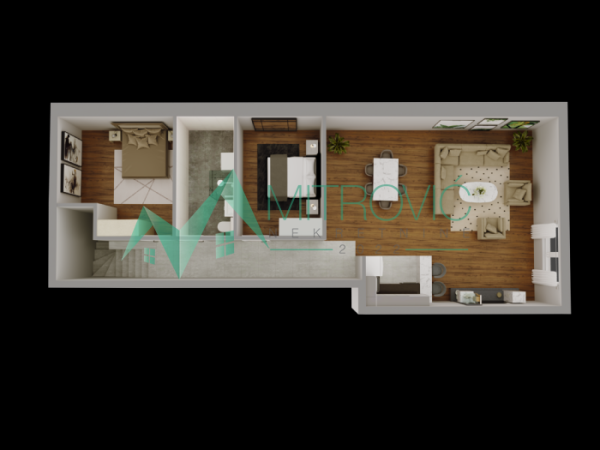 Dvoiposoban stan na prodaju, 78m2, 169.280€